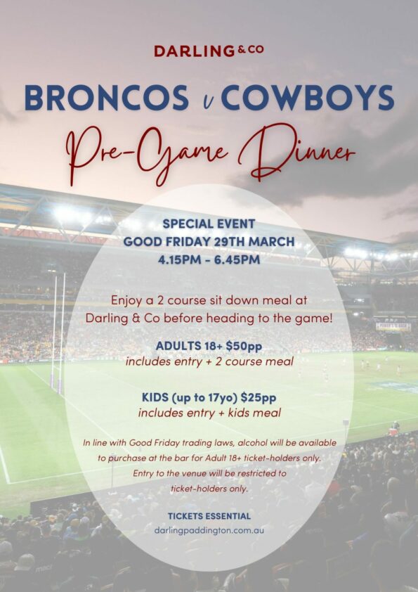 What's On - Darling & Co